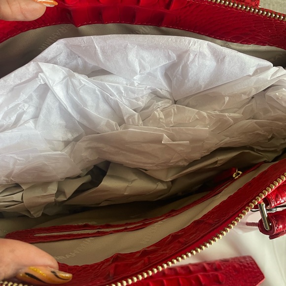 Brahmin | Bags | New Brahim Red Bag And Wallet | Poshmark